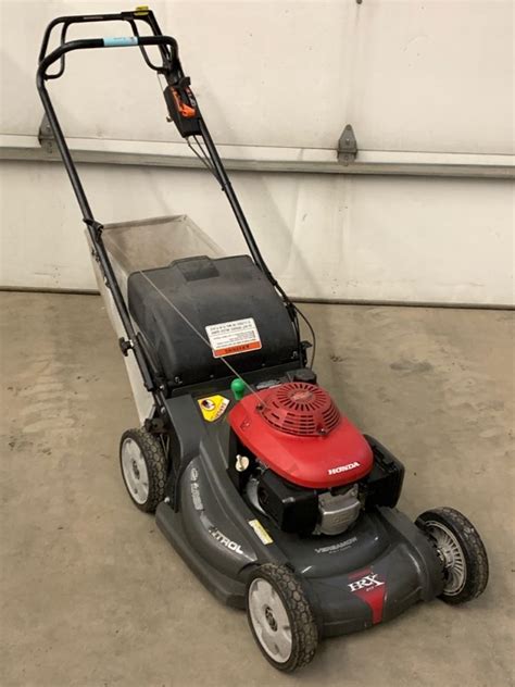 Honda Hrx 217 Lawn Mower April Lawn Equipment 2 K Bid