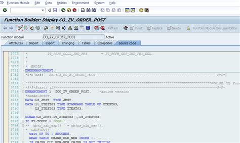 Co01 Co02 About Function Cozvorderpost Enhanced Sap Community
