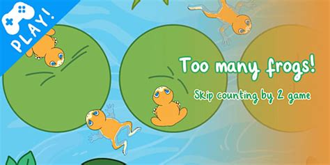 👉 Too Many Frogs Skip Counting By 2 Game Twinkl
