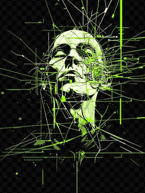 Premium Psd Neural Network Hacker With A Hacking Tool In A Hacking
