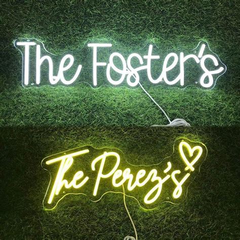 Custom Led Neon Sign Room Decorpersonalized Wedding Neon Sign Valentines Day T Festival