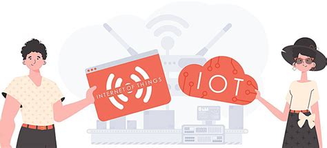 Iot Team In Flat Style Vector Grey Eco Friendly Vector Grey Eco