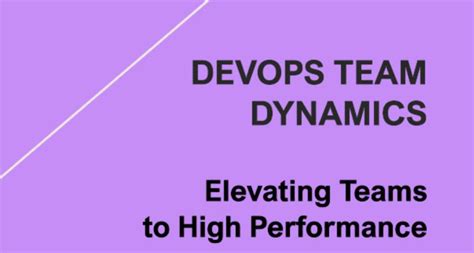 Devops Oasis On Linkedin Devops Team Dynamics