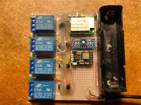 Diy Battery Wifi 4ch Relay Pcb Radical Tech Tutorials