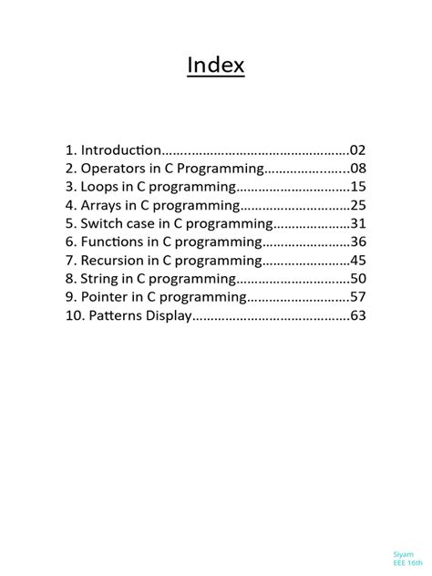 Structured Programming Language Pdf