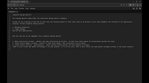 Singleton Design Pattern Designpattern Solidprinciples