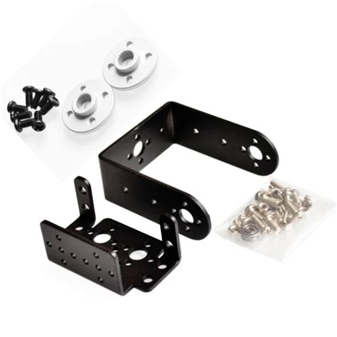 DOF Short Pan And Tilt Servos Bracket Sensor Mount Kit For MG Series Microchip Lk