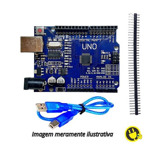 Arduino Uno Smd Com Cabo Usb Arduino E Raspberry Em Manaus é Na Smart Projects