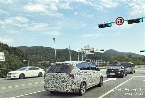 [현대 자동차] 미니밴 스타게이저 Stargazer 스파이샷 Onpc Kr 온피씨