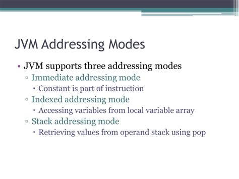 ppt java virtual machine instruction set architecture powerpoint presentation id 2909082