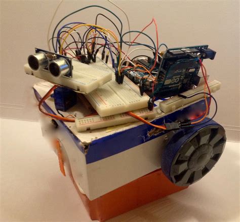 obstacle avoiding robot arduino project hub