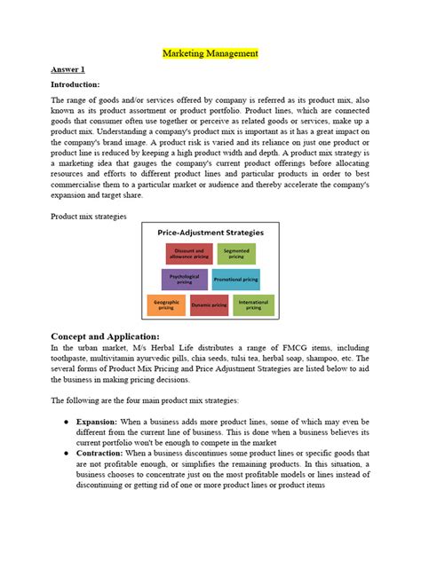 Marketing Management Assignment Pdf Pricing Advertising