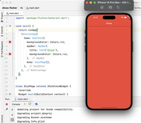 Angela Yu Flutter 섹션7 1강