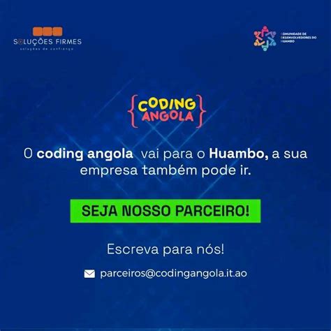 🚀 expansão huambo seja nosso parceiro cdh comunidade de