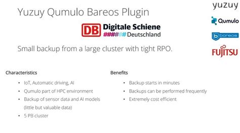 Combining Qumulo Integration With Open Source Backup Software