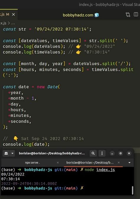 How To Convert A String To A Date Object In Javascript Bobbyhadz