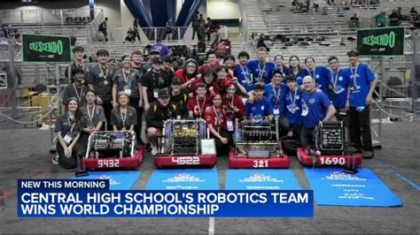 Philadelphias Central High School Robotics Team Wins World Championship In Houston 6abc