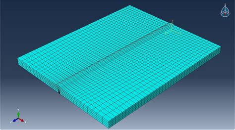 Finite Element Model Of Three Pass Butt Weld Download Scientific Diagram