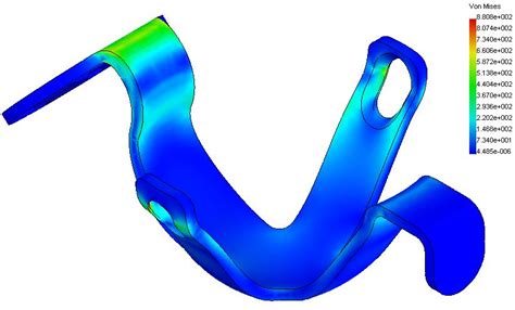 Shows The Finite Element Mesh Tetrahedral Linear Elements And The