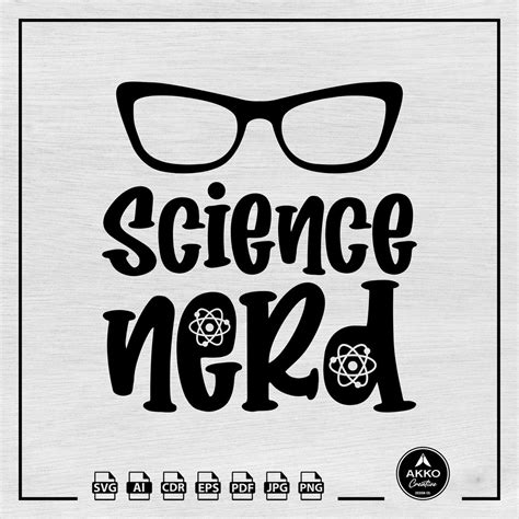 science nerd svg png science teacher svg atom svg scientist svg