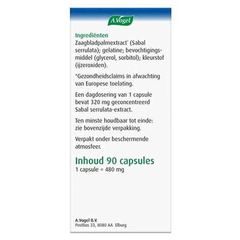 Avogel Prostaforce Capsules Kruidvat Nl