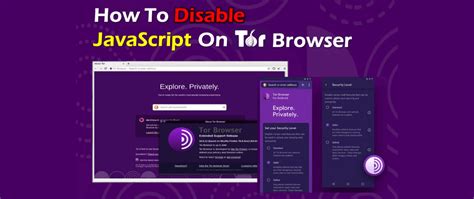 How To Disable JavaScript In Tor Easy Methods HiddenWiki