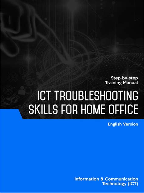 Ict Troubleshooting Skills For Home Office Pdf Backup Installation Computer Programs