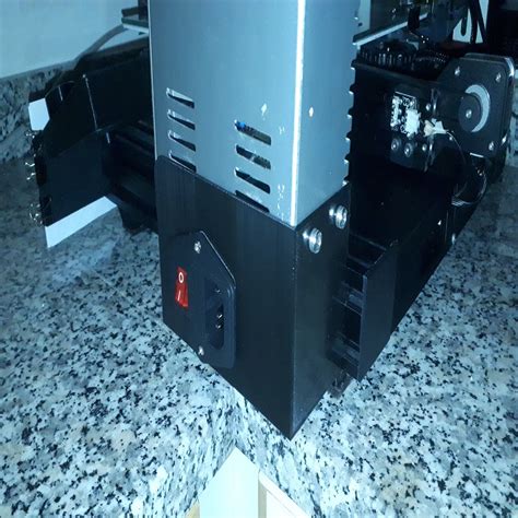 Free STL File External Power Supply Port 3D Printing Design To