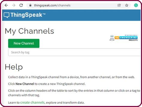 Sending Data To Cloud With ESP And ThingSpeak The Engineering Projects