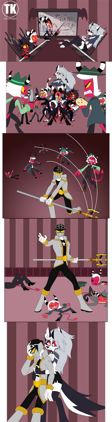 Commission Gokai Silver Saves I M P By Terrorking10 On Deviantart