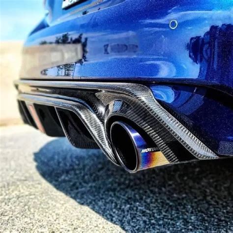 Q50 Carbon Fiber Diffuser W Led 14 24 Models V7 Motorsports