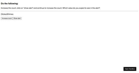 Async Retrieval Of State With Helper Variable Object Codesandbox