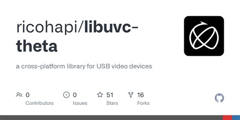 Github Ricohapilibuvc Theta A Cross Platform Library For Usb Video Devices