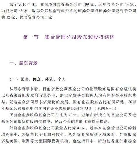 基金年报中国证券投资基金业2016年年报基金管理公司一
