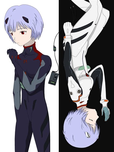 애니메이션 애니메이션 소녀들 슈퍼 로봇 대전 에반게리온의 재건 신세기 에반게리온 신 아야나미 레이 짧은 머리 파란 머리 Hd 배경 화면