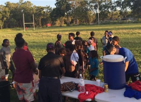 Aurukun Social Touch Footy Kicks Off With Pcyc Far North
