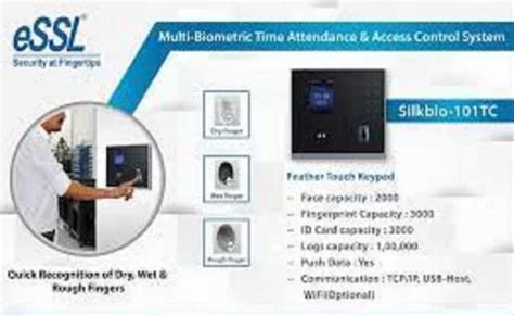 Essl Face Silkbio Tc At Piece ESSL Biometric Attendance System In New Delhi ID