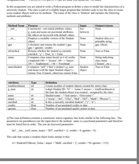 Solved In This Assignment You Are Asked To Write A Python Chegg