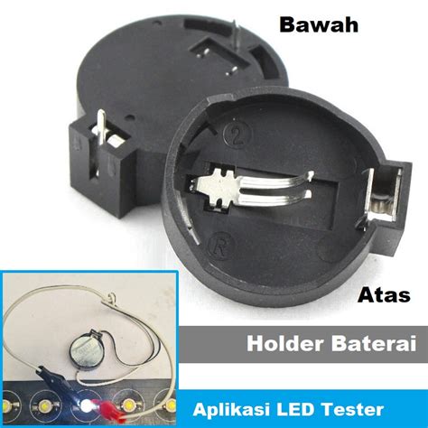 Jual Battery Holder Cr Cr Cr Kotak Tempat Baterai Koin Kancing Shopee Indonesia