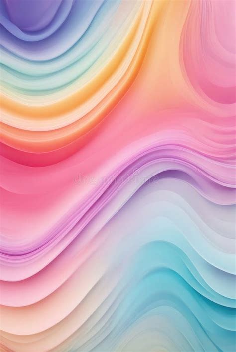 Vibrant Abstract Color Waves Background Stock Illustration Illustration Of Waves Soft 307645275