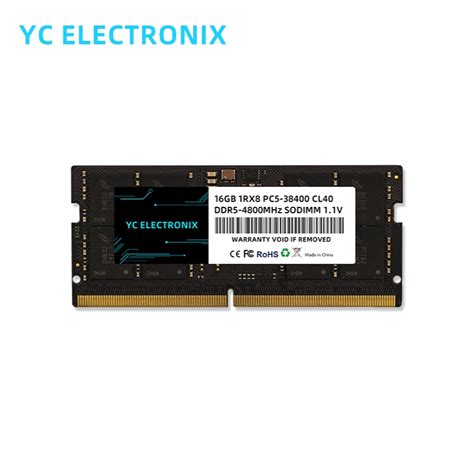 Ddr5 Sodimm Ram Laptop Yc Electronix The Best Ssd And Ram Manufacturer