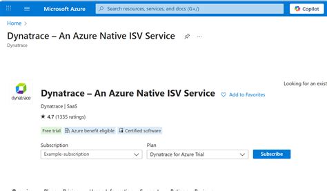 Link To An Existing Azure Native Dynatrace Service Resource Azure