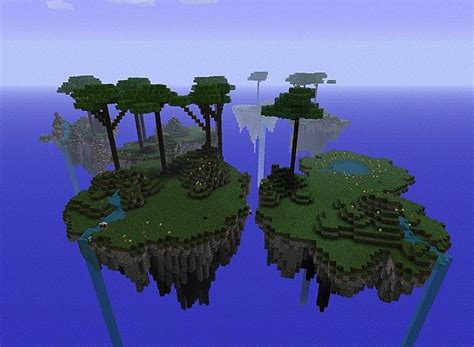 Floating Islands Tutorial Minecraft Map Floating Islands Tutorial Minecraft Map