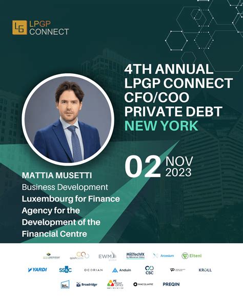 Lpgp Connect On Linkedin Lpgpconnect Privatedebt Financeevent Cfocoo Speakerannouncement…