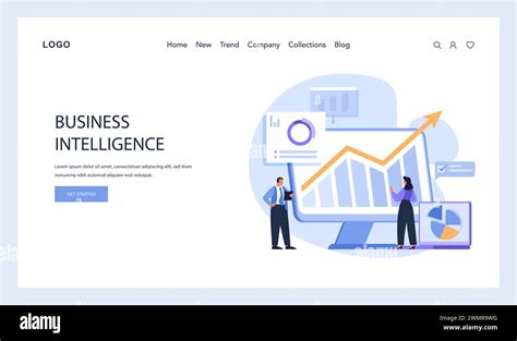 Business Intelligence Concept Analysts Evaluating Corporate Data To Enhance Decision Making