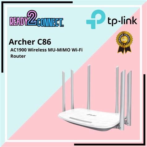 Jual TP LINK Archer C AC Wireless MU MIMO Wi Fi Router Jakarta Pusat READY CONNECT