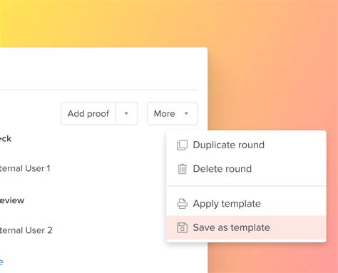 Proofing Approvals Features Hive