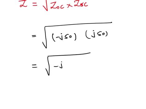 Solved The Open Circuit And Short Circuit Impedances Measured At The Input Terminals Of A