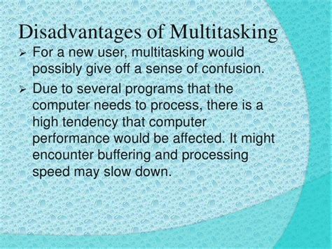 Multitasking