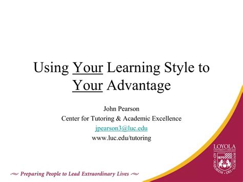 Learning Styles PPT
